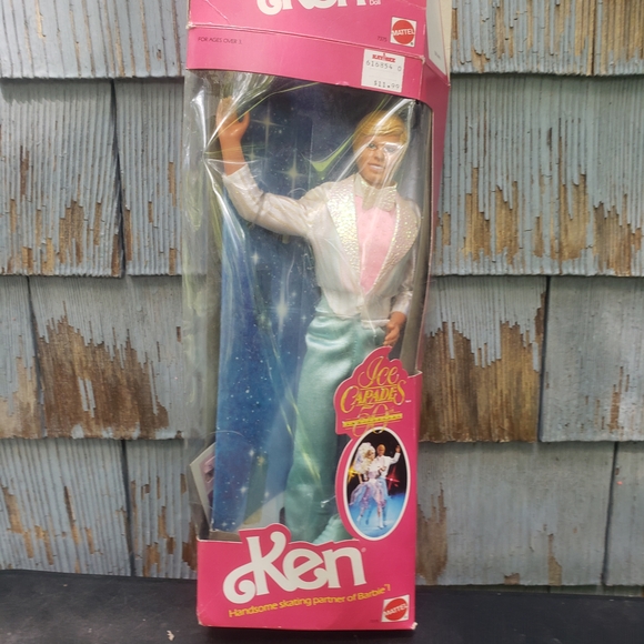 Mattel | Toys | Mattel Ken Ice Capades Doll With Blue And Pink Outfit ...